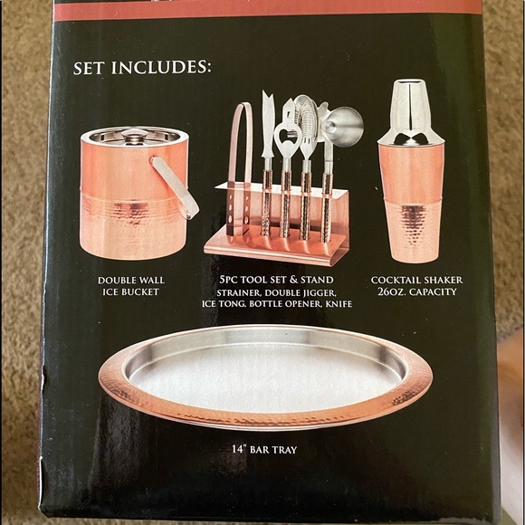 Godinger | Dining | Godinger Copper Bar Tools Set | Poshmark
